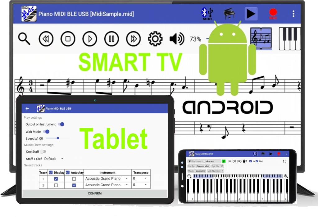 User Manual - Piano MIDI BLE USB