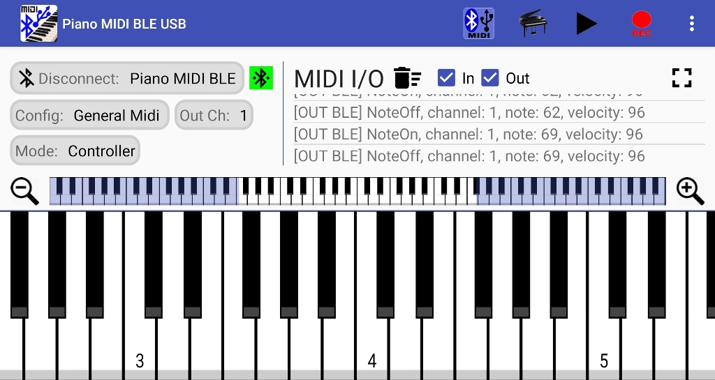 Photo Gallery - Piano MIDI BLE USB