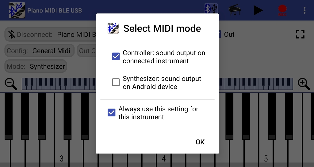 Photo Gallery - Piano MIDI BLE USB
